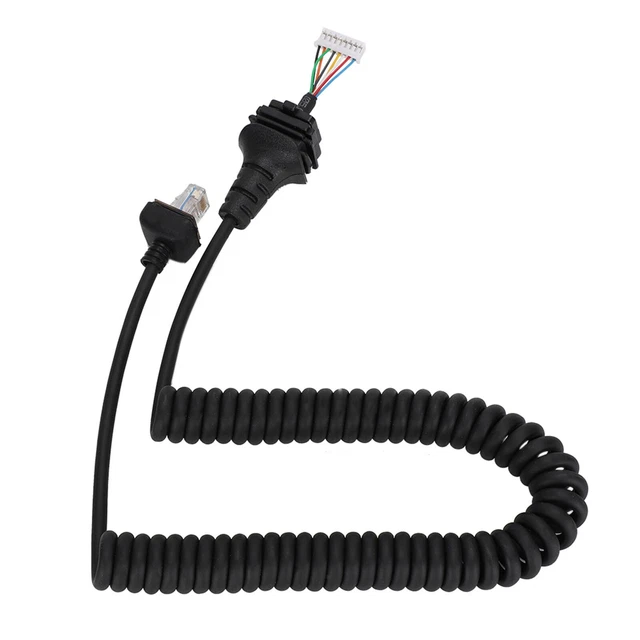 SPEAKER MIC HANDHELD Microphone Cable Cord For ICOM HM152/HM154/ID-880H ...