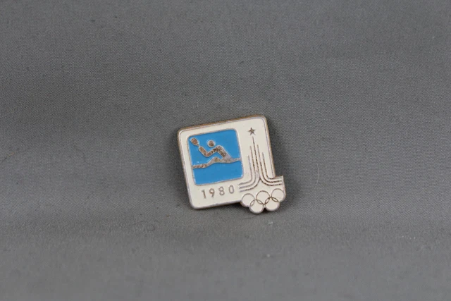 VINTAGE SUMMER OLYMPIC Pin - Moscow 1980 Rowing Event - Stamped Pin $15 ...