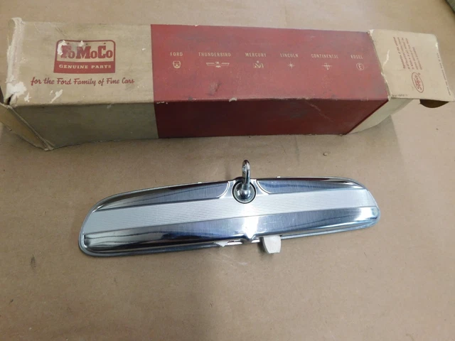 NOS OEM FORD 1962 1963 1964 Galaxie Falcon Fairlane D/N Rear View ...