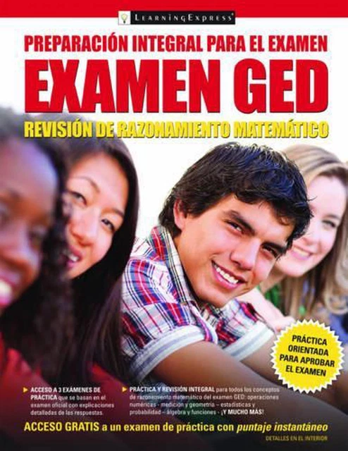 EXAMEN GED REVISON De Razonamiento Matematico by LearningExpress LLC ...