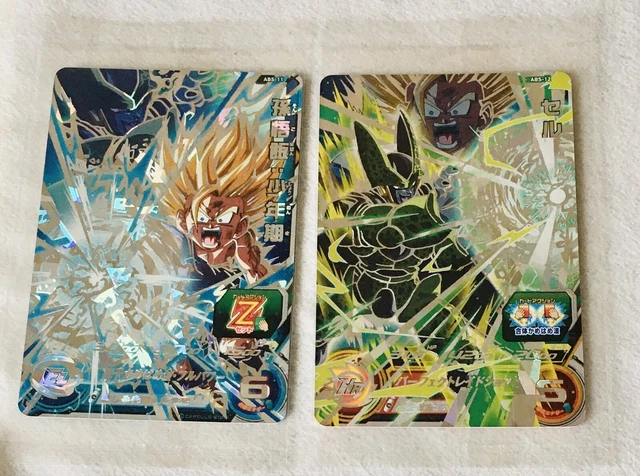 CARTE SUPER DRAGON Ball Heroes ABS-11/ABS-12 Gohan SSJ2 & Cell Blister EUR 50,00 - PicClick FR