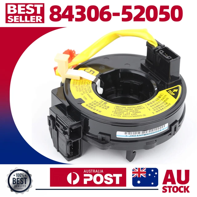 84306-52050 AIRBAG CLOCK Spring For Toyota Corolla RAV4 MR2 Wish Estima ...