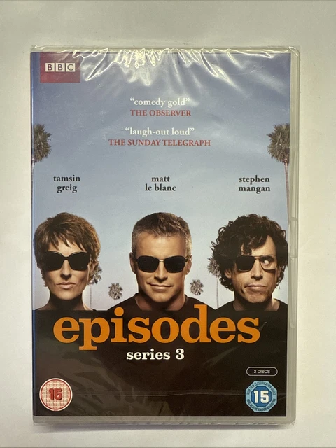 EPISODES - COMPLETE Series 3 (DVD) Tamsin Greg, Matt Le Blanc, New ...