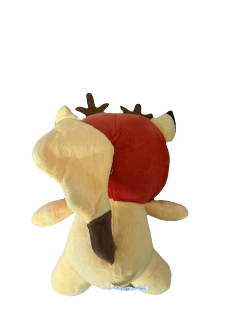 POKÉMON PIKACHU REINDEER Plush Toy Soft Stuffed Animal Christmas Gift ...
