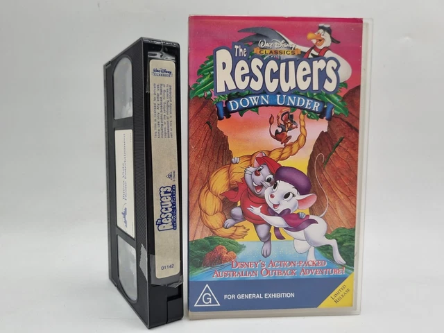 WALT DISNEY COLLECTION The Rescuers Down Under VHS Video Tape £4.08 ...