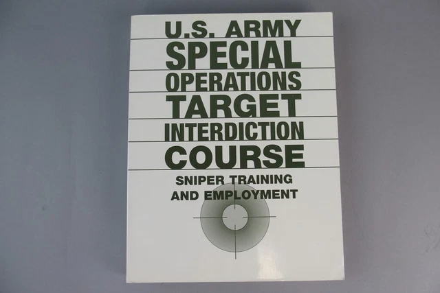 U.S. ARMY SPECIAL operations target interdicton course ...