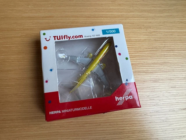 HERPA WINGS 1:500 TUIfly Boeing 737-800 "Dürer & Klexi" 528177 D-AHFT TUI EUR 49,00 - PicClick DE