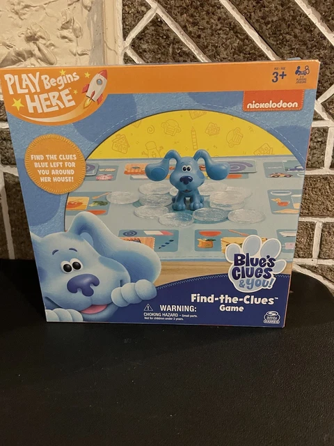 BLUE’S CLUES & You - Find-The-Clues Matching Board Game - Brand New 2-4 ...