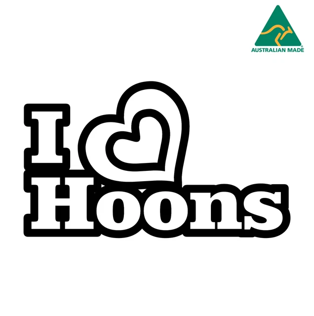 I LOVE HOONS JDM Vinyl Decal Sticker 17 cm x 10 cm $5.95 - PicClick AU