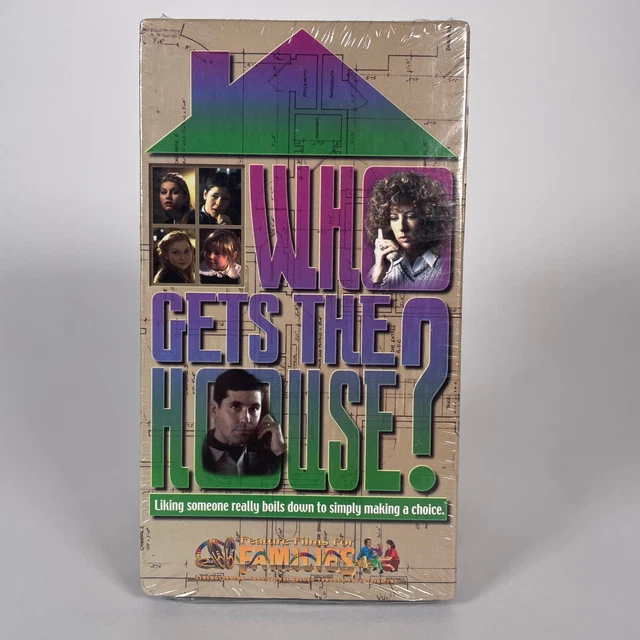 WHO GETS THE House? VHS Video Tape Cinar Feature Films Families 1999 ...