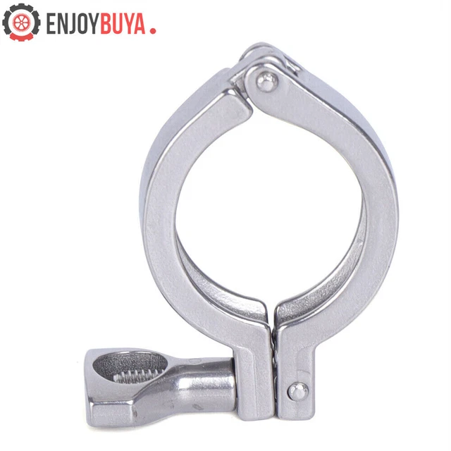 1.5& SANITARY FASTENER Tri Clamp Quick-Loading Stainless For 50.5MM OD ...
