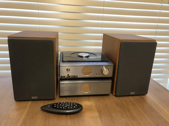 HITACHI MUSIC MINI Hi-Fi System - AX-M71 Amplifier / Tuner / CD / MP3 ...