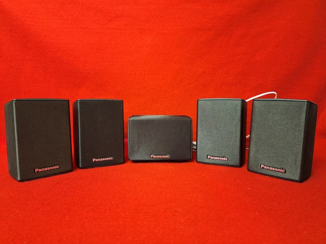 PANASONIC SB-HW170 BLACK Home Surround theatre X5 Speakers System ...