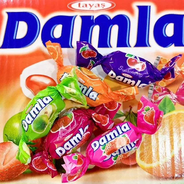 TURKISH SOFT CANDY Fruit Tayas Damla Delights 7 Fruity Flavors $9.99 ...