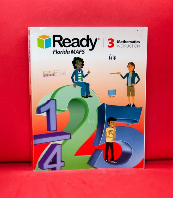 READY MATH FLORIDA MAFS Grade 3 Mathematics Instruction Workbook $16.99 ...