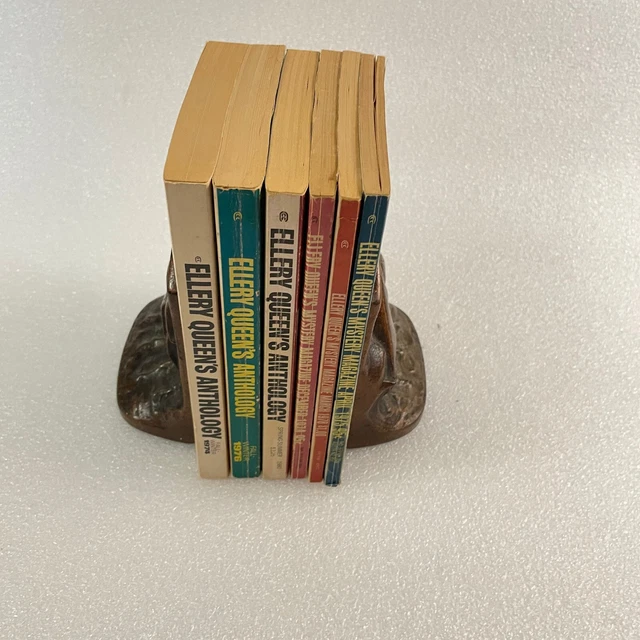 6 ELLERY QUEEN'S Mystery Magazine Anthology 1970s Rex Stout Asimov ...