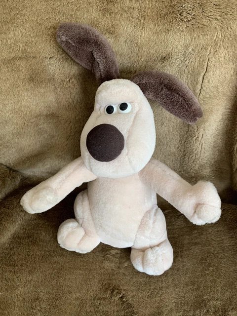 WALLACE & GROMIT Dog Soft Plush Toy 1989 Vintage Aardman Born to Play ...