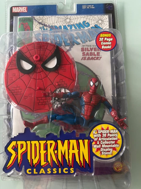 MARVEL LEGENDS SPIDER-MAN Classics Series I 1 Mcfarlane Comics Toy Biz ...