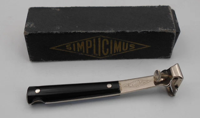 ANCIEN RASOIR SIMPLICIMUS Avec Sa Boite Origine EUR 15,00 - PicClick FR