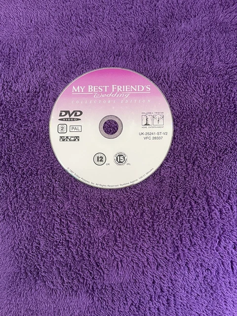 MY BEST FRIEND'S Wedding - DVD Disc Only - (2002) Julia Roberts - Free ...