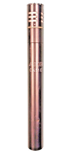 AKG C451E MICROPHONE with CK1 Capsule and -10db PAD £190.00 - PicClick UK