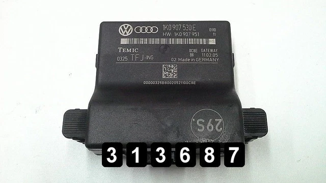 2005 VW CADDY Ecu Gateway Control Module Unit 1K0907530E Genuine £26.00 ...