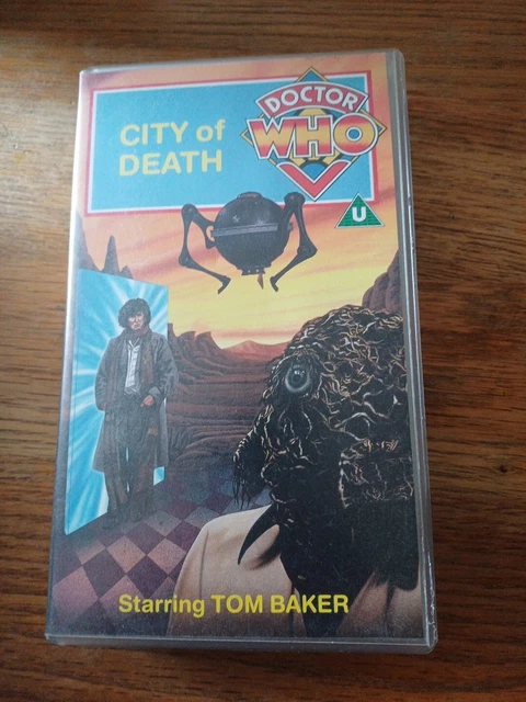 DOCTOR DR WHO BBC VHS VIDEO - CITY OF DEATH 4th Dr £3.00 - PicClick UK
