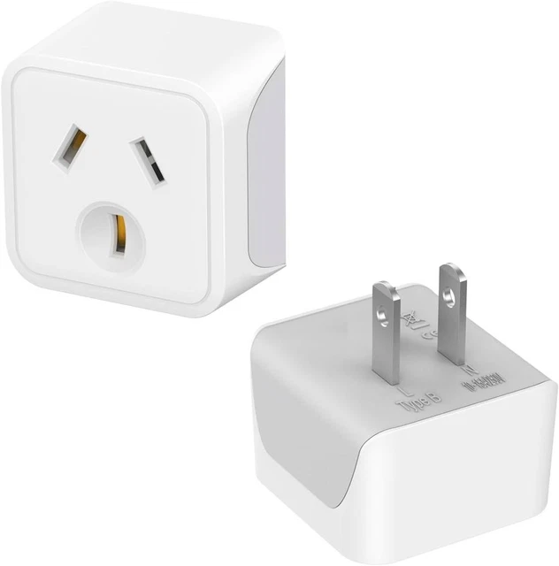 JAPAN TRAVEL ADAPTER, AU to Japan Plug Adapter Type A Travel Power Plug ...