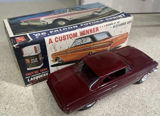 ORIGINAL 1965 AMT Ford Falcon Futura Sprint 3 In 1 Custom Model Kit Car ...