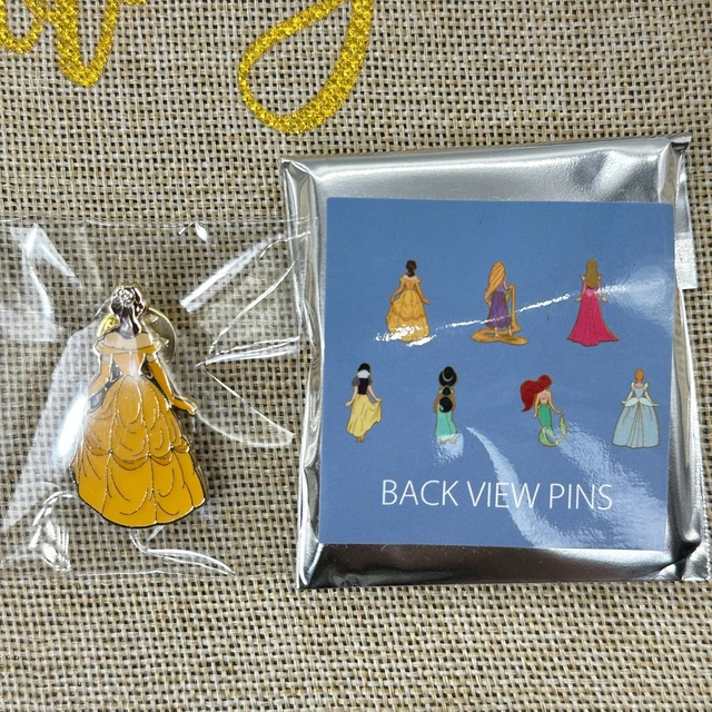 DISNEY JAPAN PIN HANKYU Princess Back View Collection Ariel The Little ...