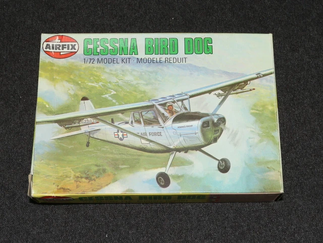 AIRFIX MODEL AIRPLANE Cessna Bird Dog USAF 1/72 MIB $45.94 - PicClick