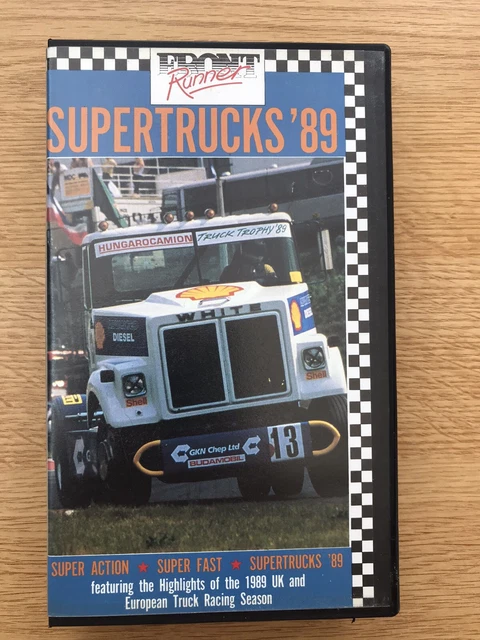 SUPER TRUCKS '89 VHS Video Tape | Front Runner - 1989 £1,000.00 ...