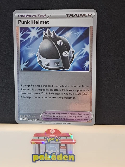 POKEMON PUNK HELMET 121/094 Me02: Phantasmal Flames Holo £2.73 ...