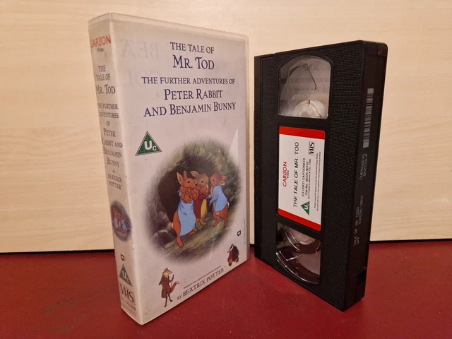 THE TALE OF Mr Tod / Peter Rabbit and Benjamin Bunny - PAL VHS Video ...
