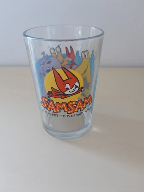VERRE À MOUTARDE de collection dessin animé Sam Sam années 2000 Bloch ...