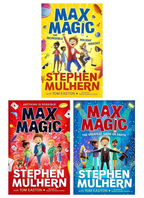 ENSEMBLE DE 3 livres collection Max Magic Series par Stephen Mulhern ...