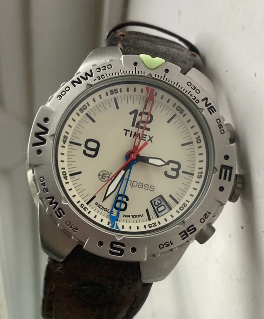 TIMEX E EXPEDITION Indigo Compass Watch WR100m Great Condition EUR 54 ...
