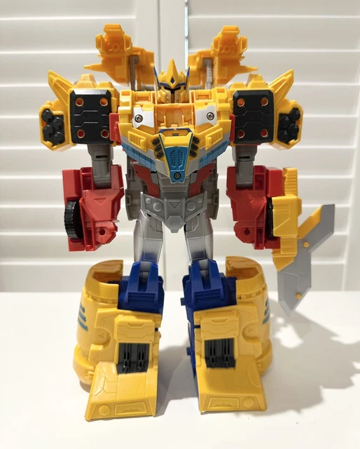 TRANSFORMERS CYBERVERSE SPARK Armor Ark Power Optimus Prime 12 inches ...