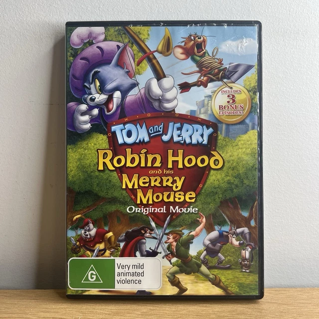 TOM AND JERRY: Robin Hood and His Merry Mouse DVD Region 4 £5.95 ...