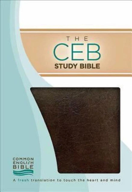 STUDY BIBLE-CEB BY Common English Bible (English) Bonded Leather Book ...