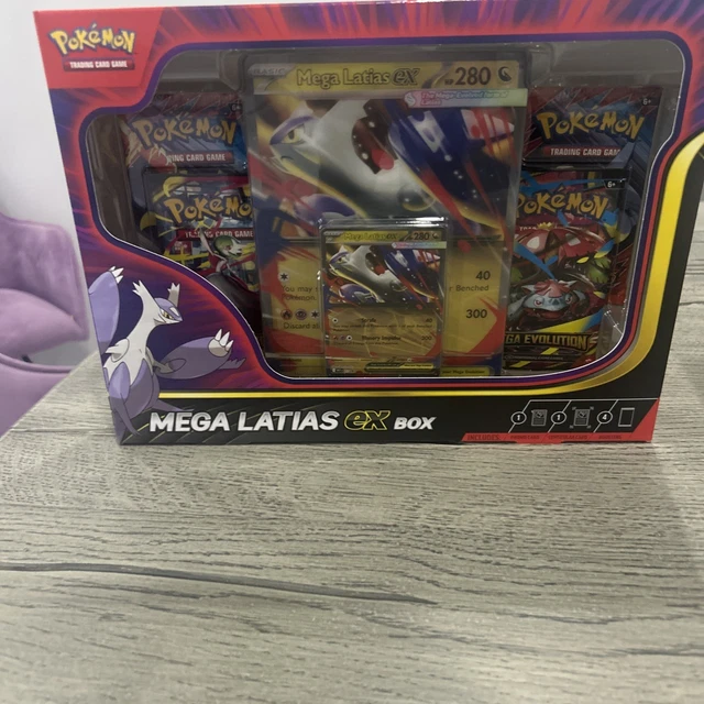 POKEMON TCG MEGA Evolution Mega Latios EX Box- Brand New £29.00 ...