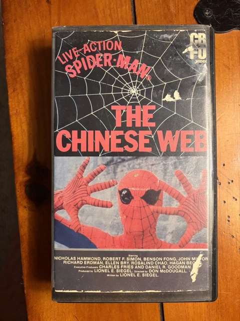 CBS FOX THE Chinese Web VHS 1978 Live Action Spiderman $55.00 - PicClick CA