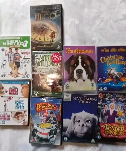9 X FAMILY/COMEDY/CATOONS Films DVD Bundle. #C20 £3.50 - PicClick UK