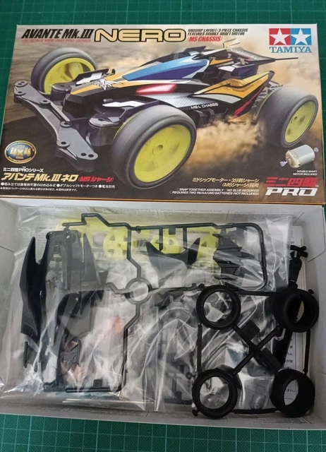 TAMIYA AVANTE MK3 Nero Mini 4wd 1:32 Model Kit Motorized MS Chassis ...