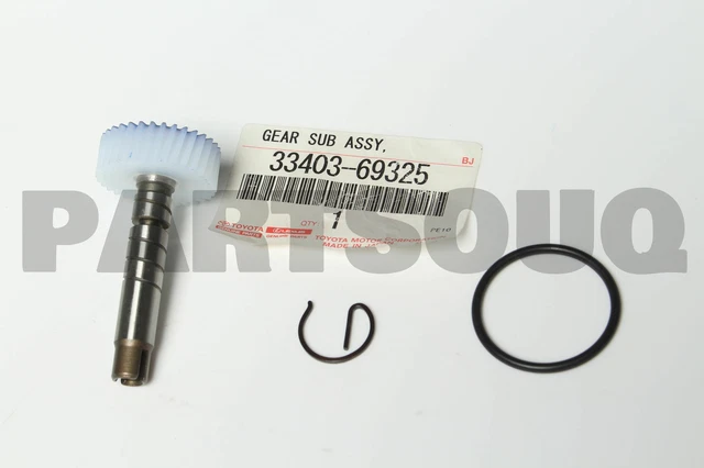 3340369325 GENUINE TOYOTA GEAR SUB-ASSY, SPEEDOMETER DRIVEN (ATM) 33403 ...