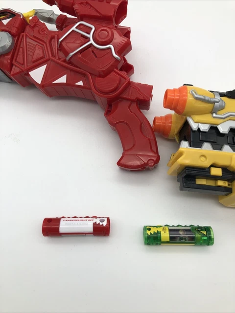 POWER RANGERS DINO Supercharge T-Rex Charge Morph Blaster Set Deluxe ...