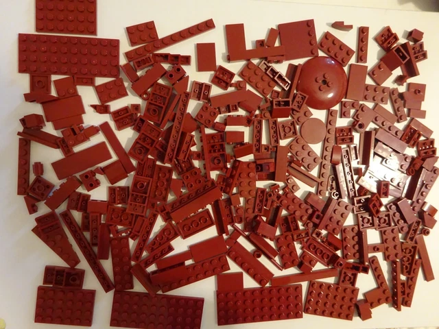 LARGE COLLECTION OF Assorted Dark Red Lego bricks £48.00 - PicClick UK