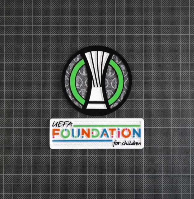 UEFA EUROPA CONFERENCE League & FOUNDATION Patches 2024-2025 £8.40 ...