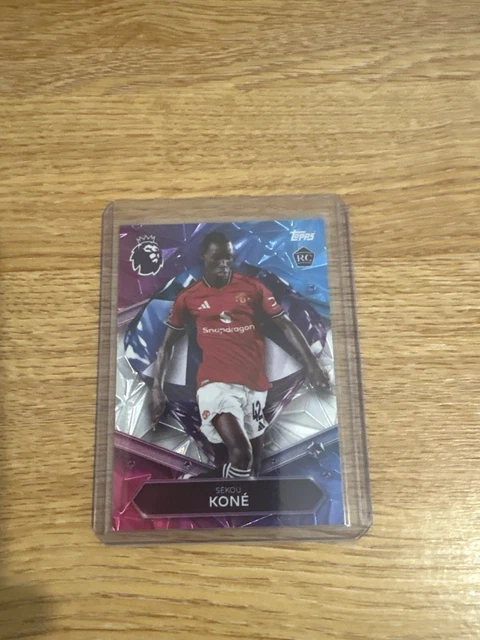 TOPPS PREMIER LEAGUE 2025/26 Sekou Koné Diamond Rookie DR9 RC ...