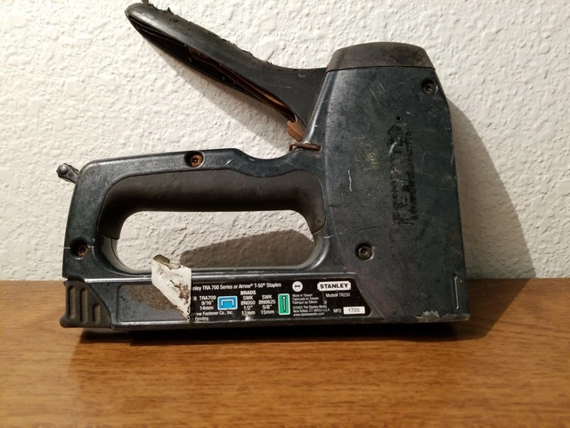 STANLEY® TR250A SHARPSHOOTER Stapler Works Well $16.99 - PicClick